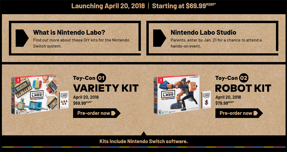 ‘Nintendo Labo’ เปลี่ยนจอยสติ๊กให้เป็นเปียโน-เบ็ดตกปลา