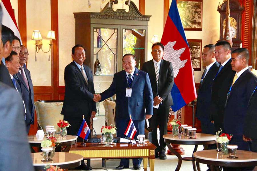 ไทย-กัมพูชา ร่วมมือแก้ปัญหาเส้นเขตแดน เพิ่มจุดผ่านแดนการค้า