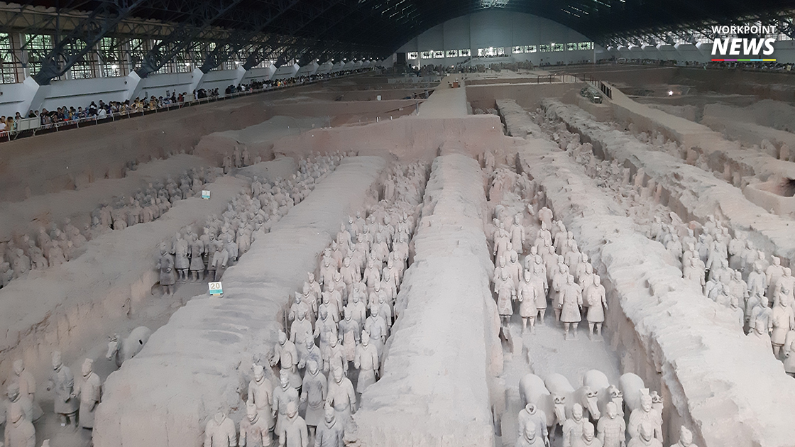 ความยิ่งใหญ่ของสุสานจิ๋นซีฮ่องเต้ เมืองซีอาน มณฑลส่านซี