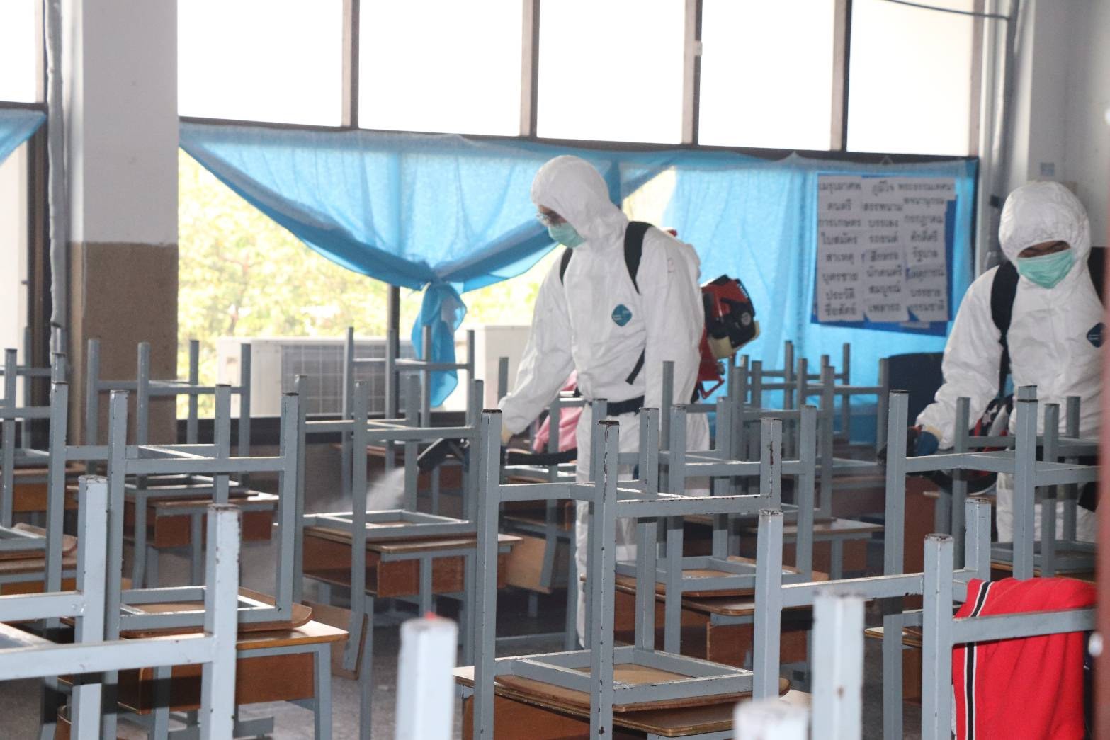 สนง.เขตดอนเมือง สั่งปิด รร.พระหฤทัยดอนเมือง 14 วัน ดูอาการห้องปลอดเชื้อ ...