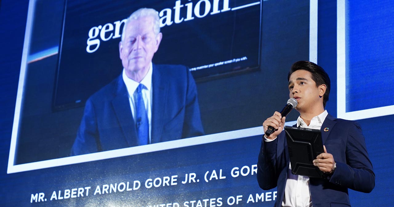 Alex Rendell to Al Gore on Climate Change “We will follow through your ...