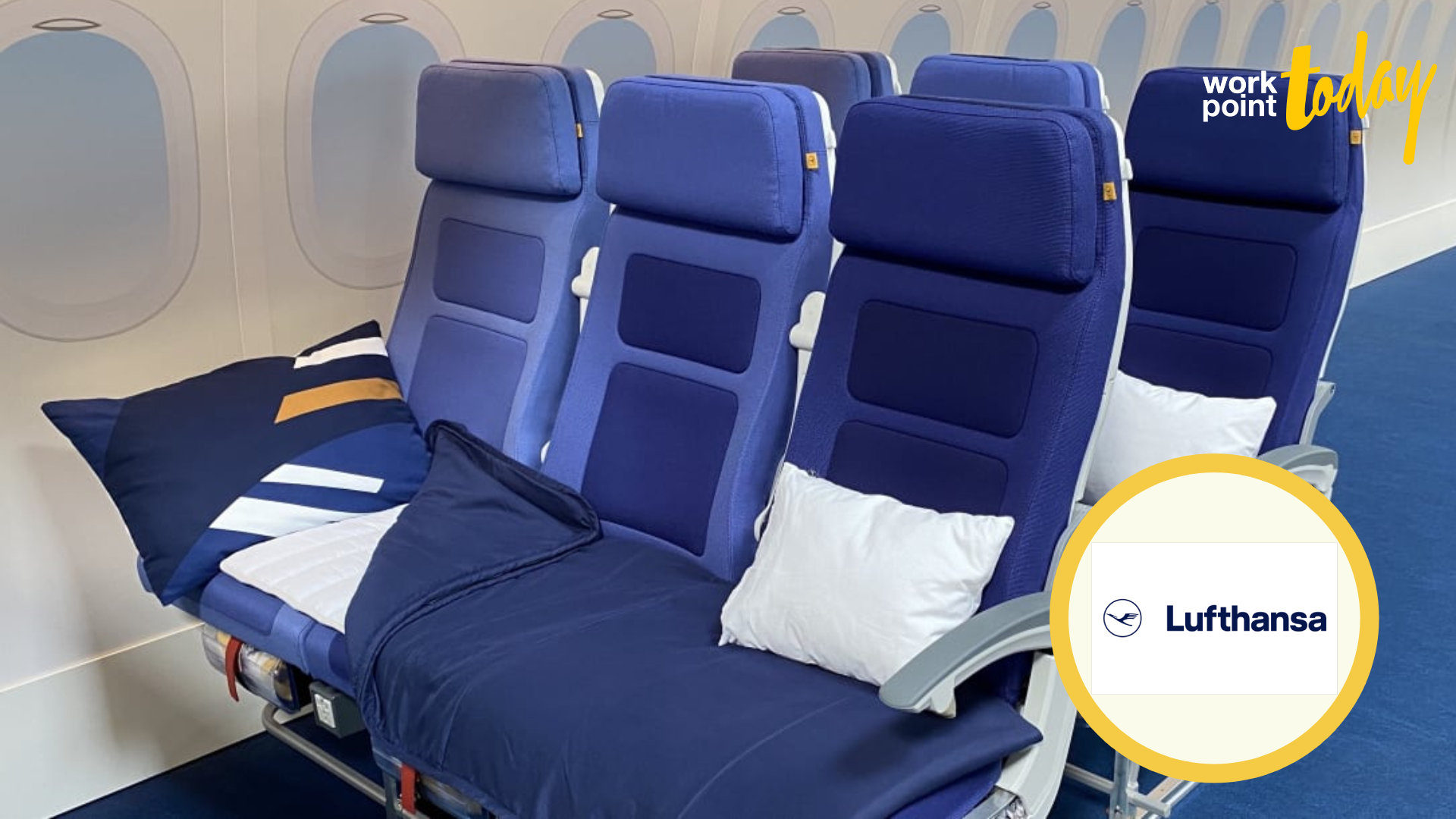 สายการบินลุฟท์ฮันซ่าจัดแพ็กเสริม เหมาแถวที่นั่งชั้นประหยัด สำหรับปรับ ...