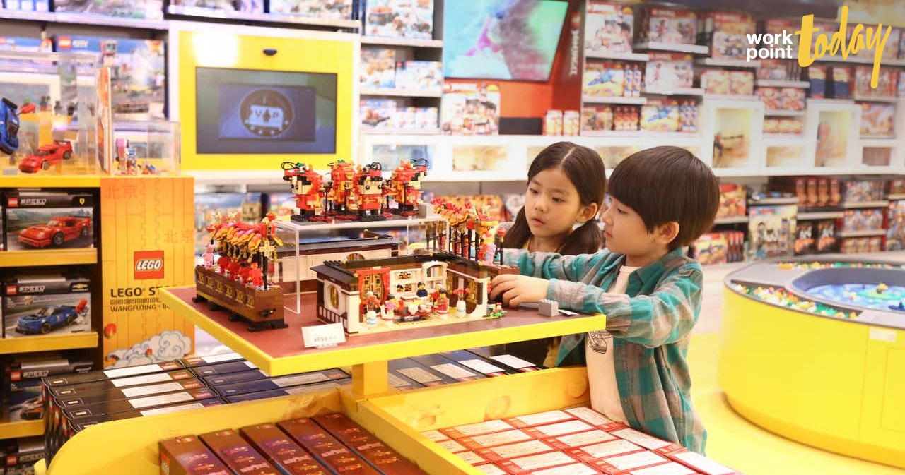 Lego รุกหนักตลาดแดนมังกร ขยายสาขาสวนกระแสอีคอมเมิร์ซ