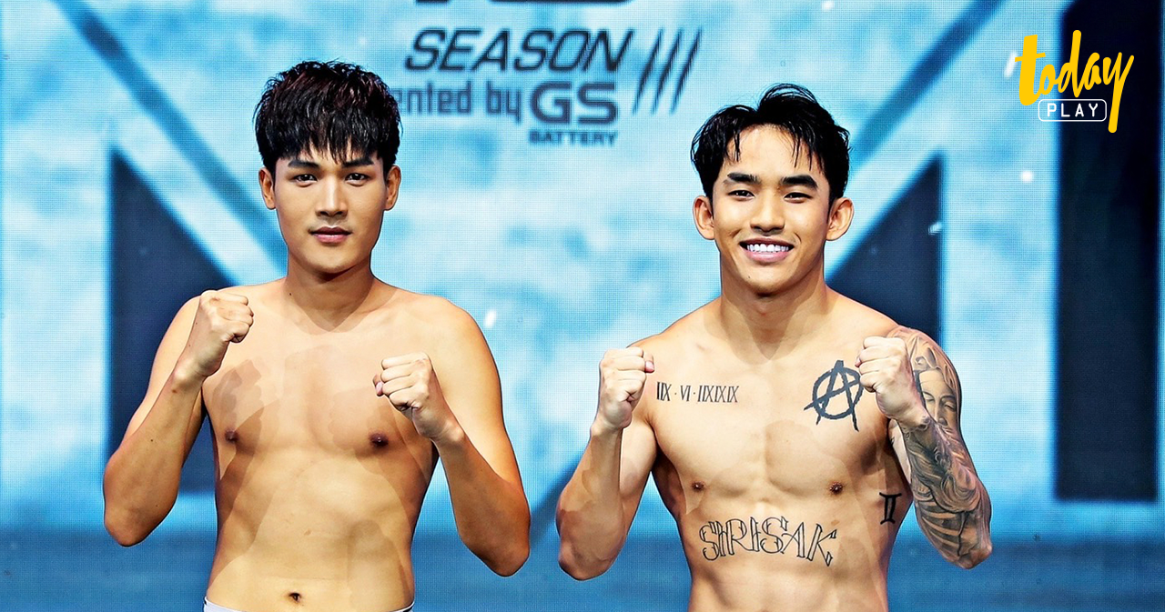 ‘10 Fight 10 ซีซั่น 3’ เปิดผลชั่งน้ำหนักคู่ที่ 2 ‘ลำเพลิน วงศกร’ ชกกับ ‘เอนัน IRONBOY’