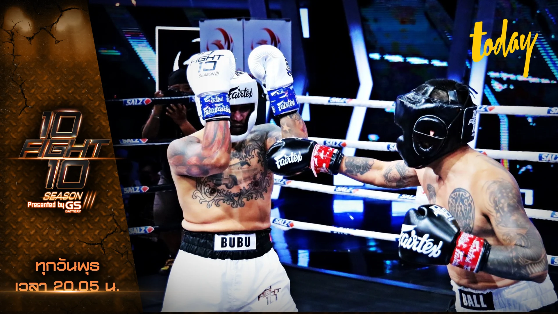 ‘บูบู้ กำธร’ ชนะคะแนน ‘บอล กฤษณะ’ บนสังเวียน 10 Fight 10 ซีซั่น 3