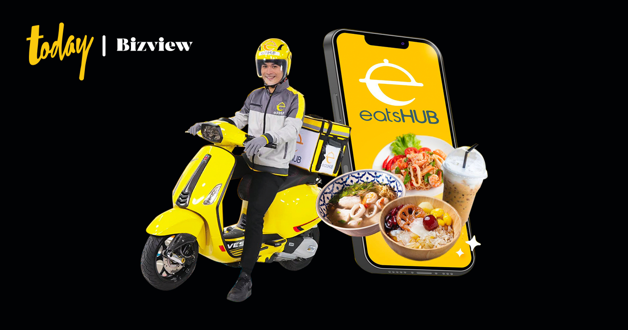 eatsHUB แอปฟู้ดเดลิเวอรี่แห่งชาติ 7 เดือนมีคนใช้แล้ว 6 แสนราย สร้างอาชีพให้ไรเดอร์กว่า 3 พันคน