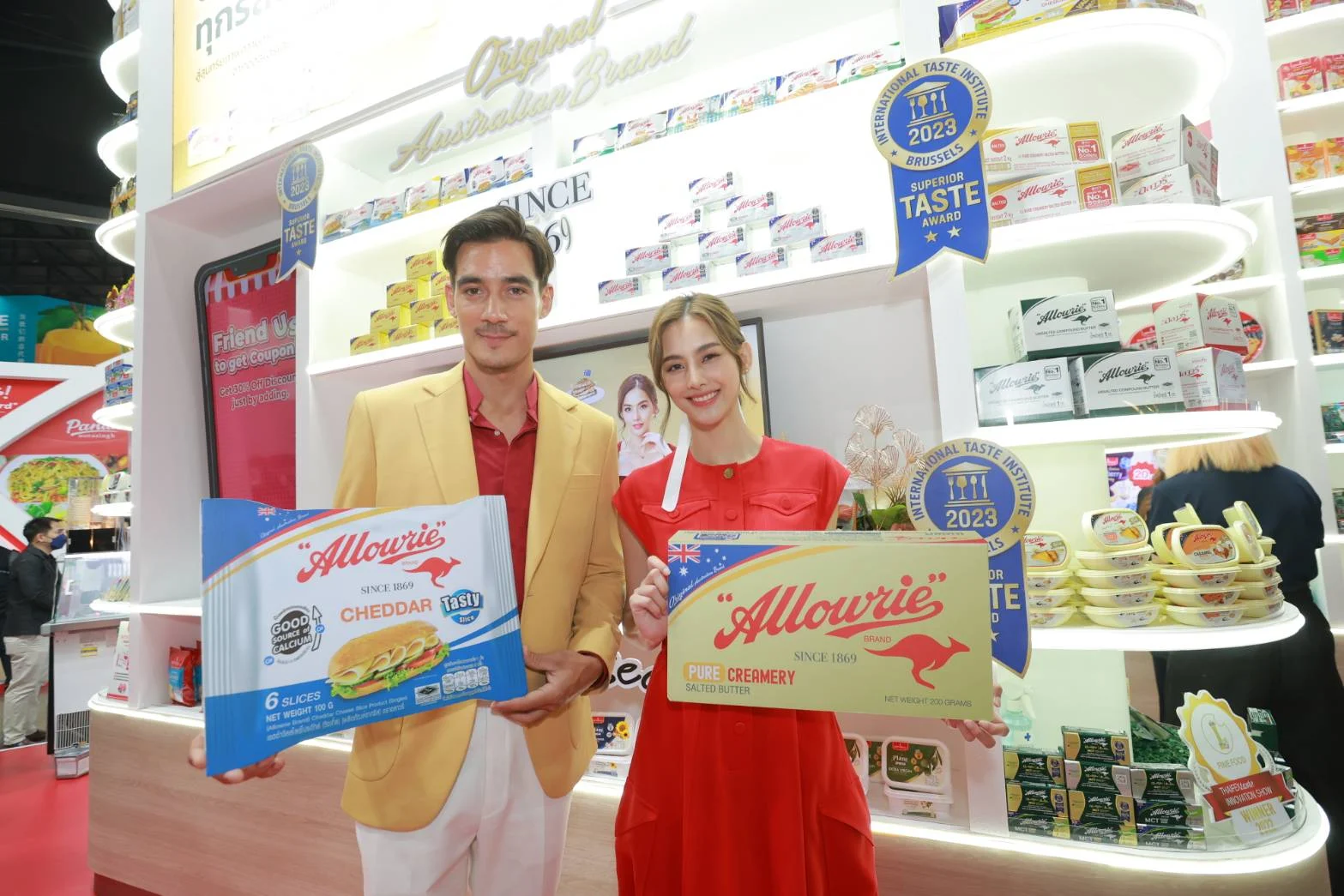 อลาวรี่ (Allowrie) เนยและชีสยอดนิยมอันดับ 1 ปรับโฉมบรรจุภัณฑ์ เพิ่มธง ...