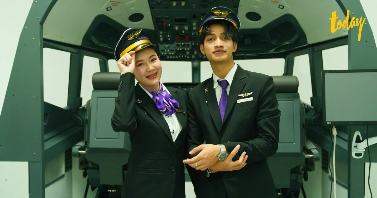 CADT DPU เปิดหลักสูตรติวสอบแอร์-สจ๊วตเชิงลึก สร้างแรงบันดาลใจให้เด็กรั้วกองบิน