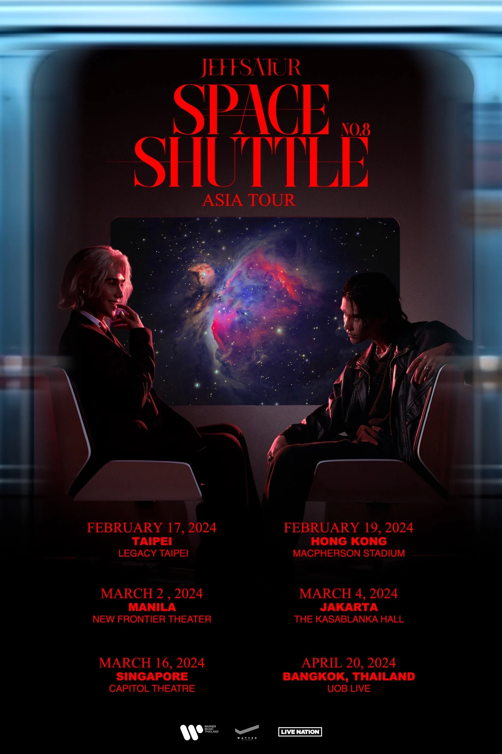 ‘Jeff Satur’ เตรียมจัดคอนเสิร์ตเดี่ยวเอเชียทัวร์ครั้งแรก ‘Jeff Satur : Space Shuttle No.8 Asia Tour’