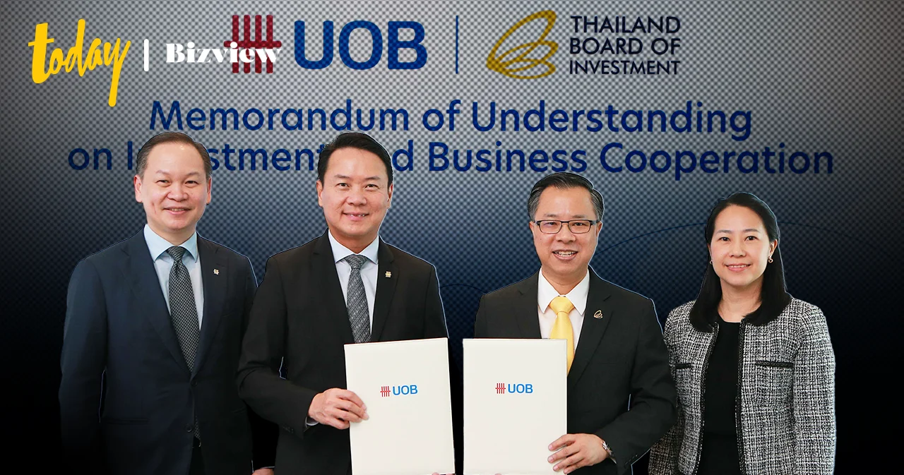 BOI x UOB ดึงเม็ดเงินต่างชาติเข้าไทย ส่งเสริมการลงทุนทั่วอาเซียน