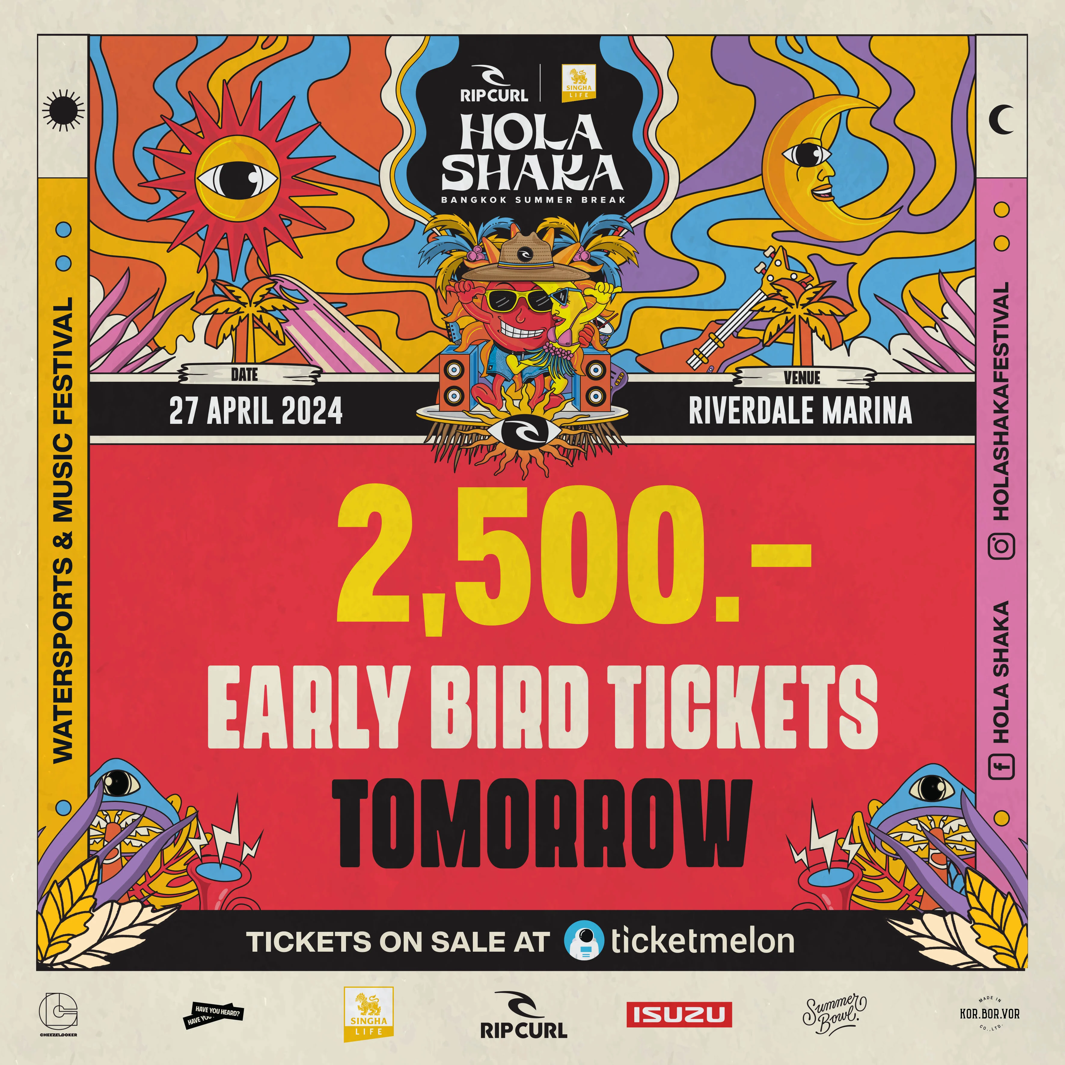 ปังคูณสองบนหมู่เกาะ ‘HOLA SHAKA 2024’ กับ Music Festival สุดยิ่งใหญ่ วอร์มนิ้วรอกดบัตรพร้อมกัน ...
