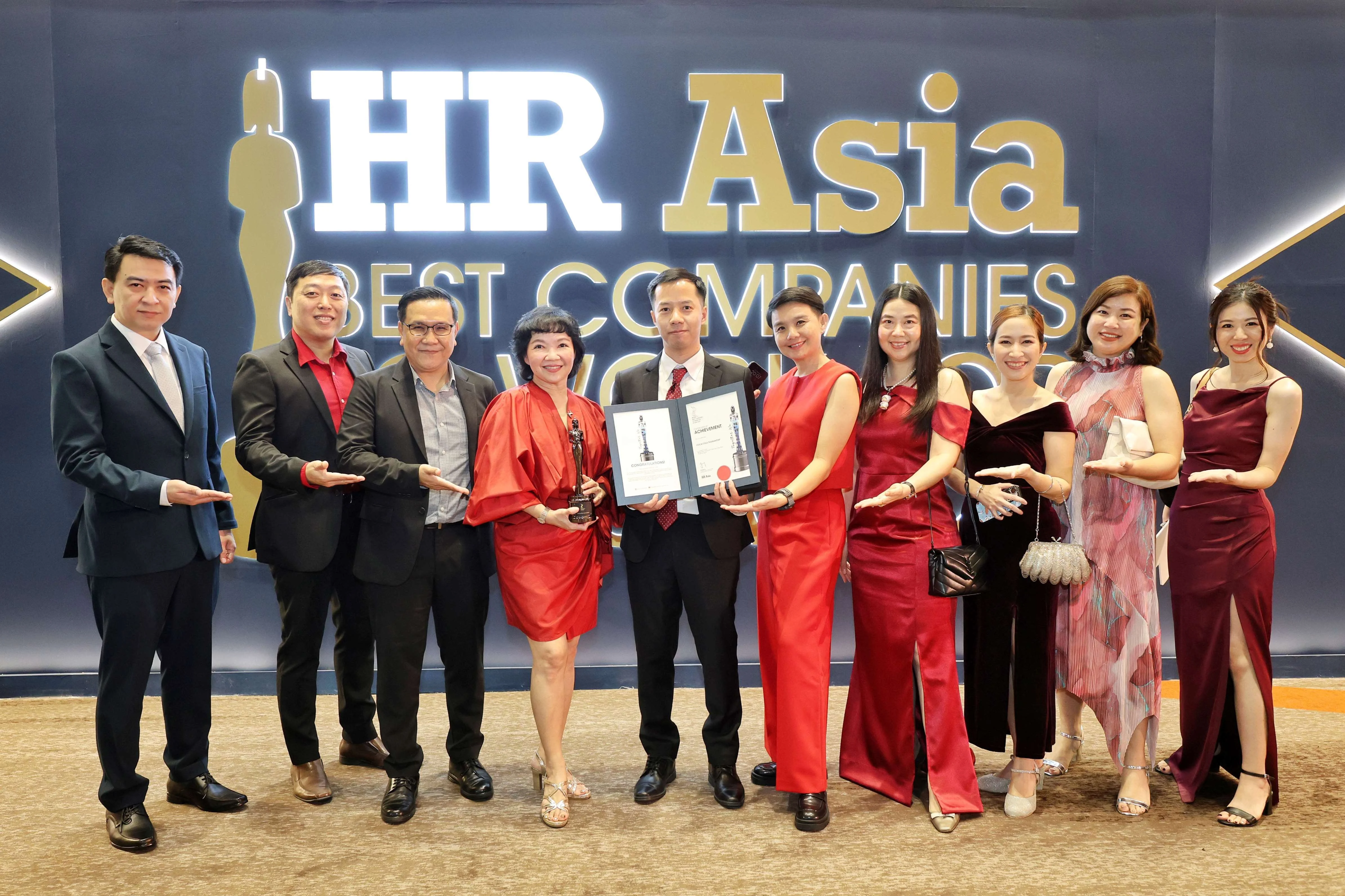 “โคคา-โคล่า ไทยน้ำทิพย์” โชว์อีกหนึ่งความสำเร็จกับรางวัลองค์กร “HR Asia ...