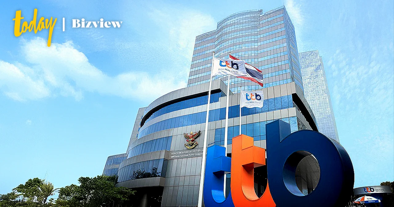 ttb เผยลูกค้ากว่า 90% ใช้โมบายแบงก์กิ้ง – รายได้ออนไลน์พุ่ง 50% สวนทางสาขาลดลงเกือบครึ่ง