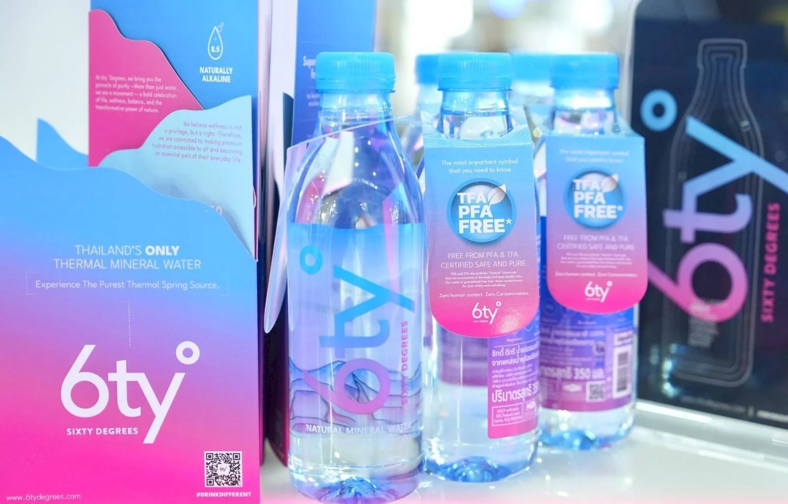 น้ำแร่ 6ty° Degrees เปิดเกมรุกตลาดต่างประเทศ ใช้ THAIFEX – ANUGA ASIA ...