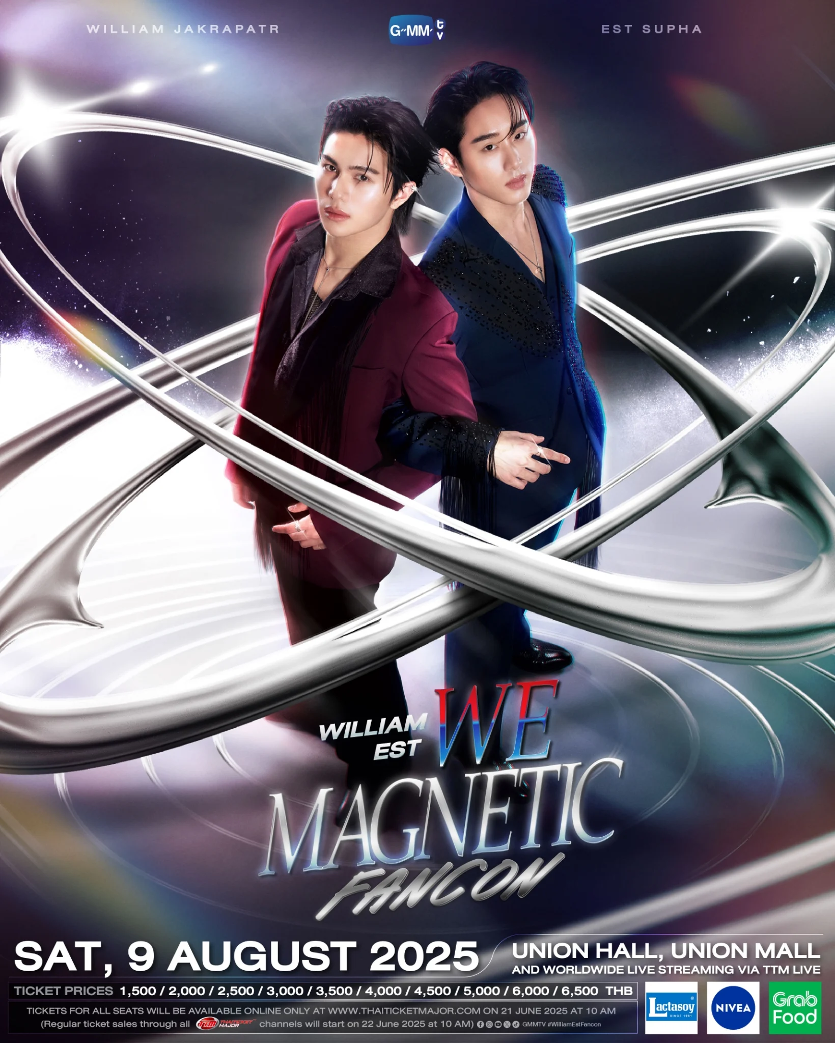 โมเมนต์สุดพิเศษ ‘วิลเลี่ยม-เอส’ ชวนปลุกทุกโสตประสาท ไปสนุกใน ‘FANCON ...