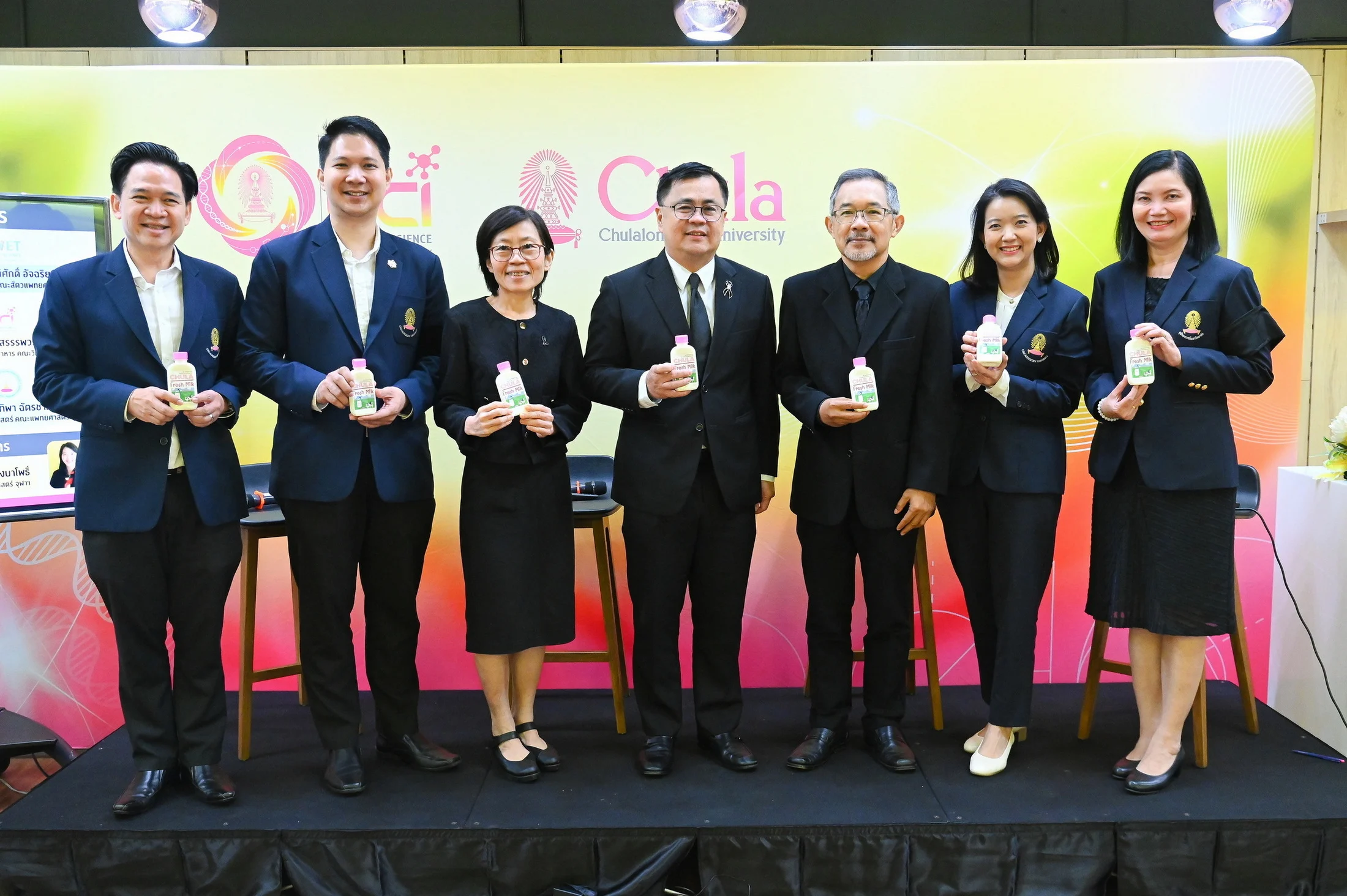 นมไทยปลอดภัยแน่! จุฬฯ โชว์ผลงานวิจัย Chula Fresh Milk
